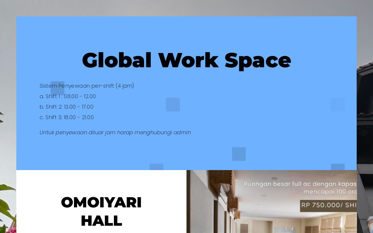 Global Work Space